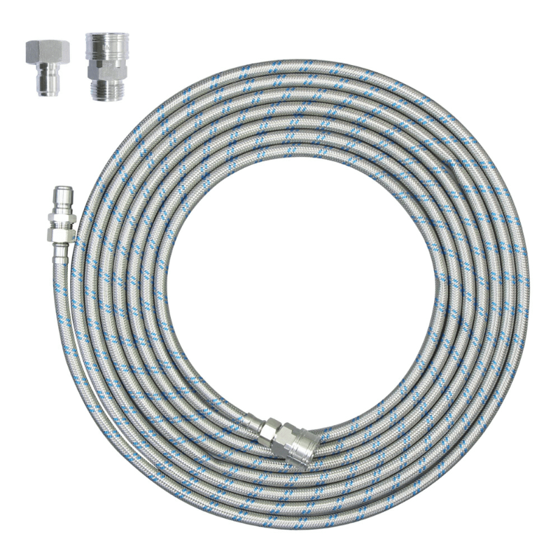 Blu Tech 25ft Quick Connect Water Hose | Stainless Steel & RV-Ready ...